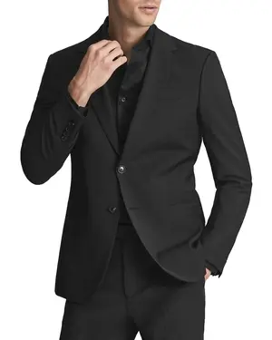REISS Storm Slim Fit Two Fold Twill Shirt