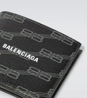 Balenciaga Bb Leather Wallet