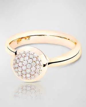 Tamara Comolli Tamara Comolli Bouton Diamond Ring Pink