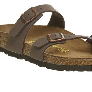 BIRKENSTOCK Mayari Cross Strap Sandal - Mocha
