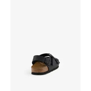 BIRKENSTOCK Milano Buckle-detail Leather Sandals