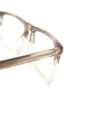 Oliver Spencer Bernardo Square-frame Eyeglasses