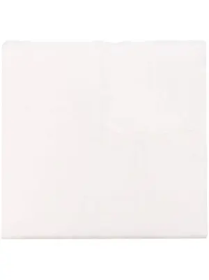 Faliero Sarti Solid-color Fringed Scarf - White
