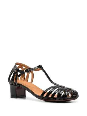 Chie Mihara Closed-toe Strappy Pumps