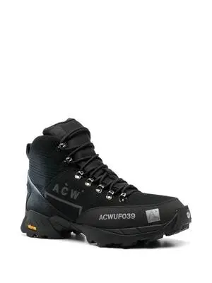 A-COLD-WALL* Logo-print High-top Sneakers - Black