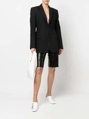 MAISON MARGIELA Laminated Denim Shorts