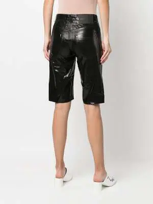 MAISON MARGIELA Laminated Denim Shorts