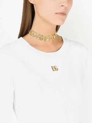 Dolce & Gabbana Dg-logo Chain-link Choker