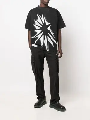 We11Done Graphic-print Cotton T-shirt