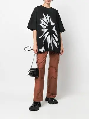 We11Done Graphic-print Cotton T-shirt