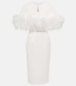 Safiyaa Feathered Dresses