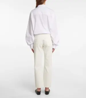 THE ROW Lesley Mid-rise Straight Jeans