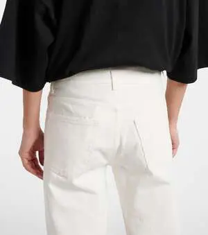 THE ROW Lesley Mid-rise Straight Jeans