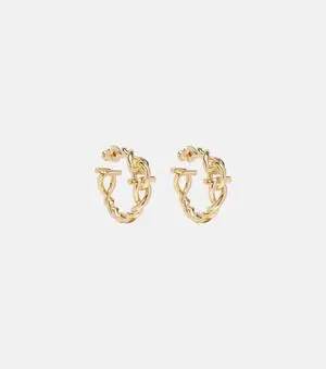 FERRAGAMO Gancini Earrings - Gold