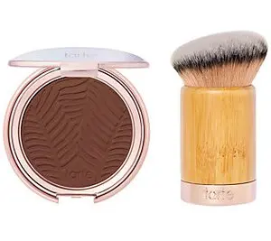 TARTE Amazonian Clay Blurring Powder Foundation W/ Brush - One-color