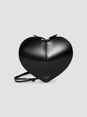 Alaïa Alaïa Le Coeur Convertible Shoulder Bag Noir
