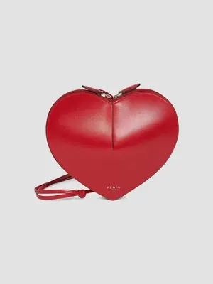 Alaïa Alaïa Le Coeur Convertible Shoulder Bag Red