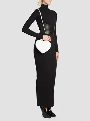 Alaïa Le Coeur Convertible Shoulder Bag - White