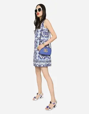 Dolce & Gabbana Majolica-print Brocade Mini Dress