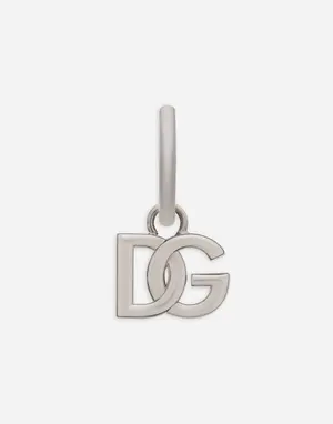 Dolce & Gabbana Dg Logo Single Earring - Silver
