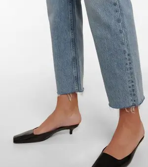 TOTEME High-rise Straight Jeans