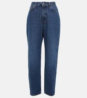 Women's High Rise Tapered Jeans