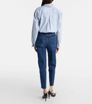 TOTEME High-rise Tapered Jeans