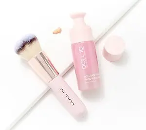 DOLL 10 Doll Skin Genius Tinted Serum Primer With Brush - One-color