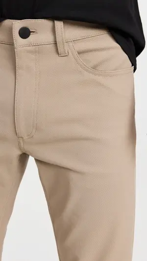 Theory Raffi Neoteric Twill Straight Pants - Bark