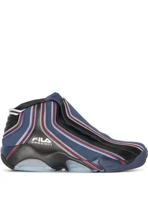 Y/Project X Fila Yp Stackhouse Panelled Sneakers In Blue - 68% Off