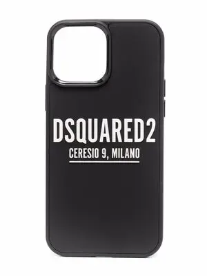 Dsquared2 Logo-print Iphone 13 Pro-max Case - Black