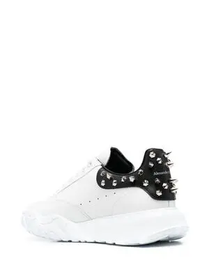 Alexander McQueen Spike-stud Leather Sneakers