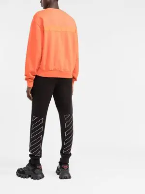 Off-White Diagonals Logo-embroidered Track Pants