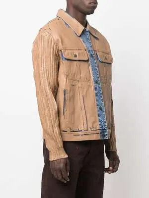 DIESEL® Panelled Denim Jacket