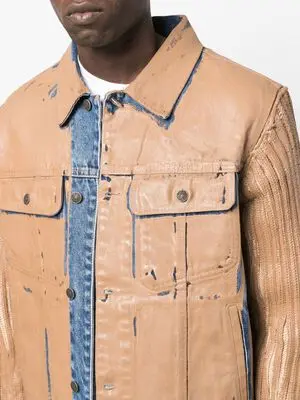 DIESEL® Panelled Denim Jacket
