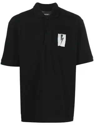 Neil Barrett Logo-patch Polo Shirt