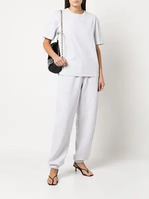 Alexander Wang Logo-print Cotton T-shirt - Grey