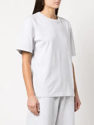 Alexander Wang Logo-print Cotton T-shirt - Grey