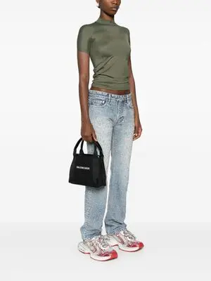 Balenciaga Xs Cabas Tote Bag - Black