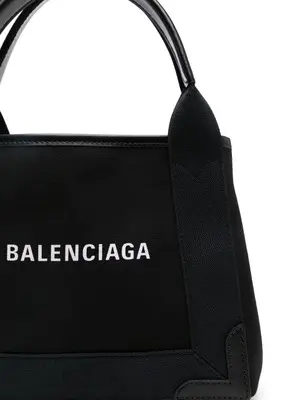 Balenciaga Xs Cabas Tote Bag - Black