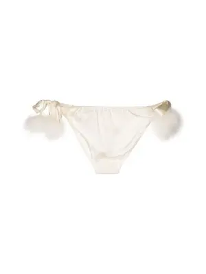 GILDA & PEARL Celeste Tie-side Silk Briefs