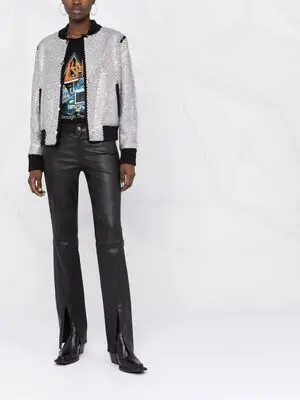 Philipp Plein Crystal-embellished Bomber Jacket