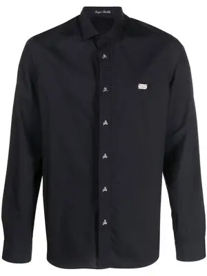 Philipp Plein Shirt Sugar Daddy Cut Ls - Black