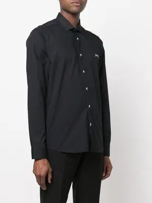 Philipp Plein Shirt Sugar Daddy Cut Ls - Black