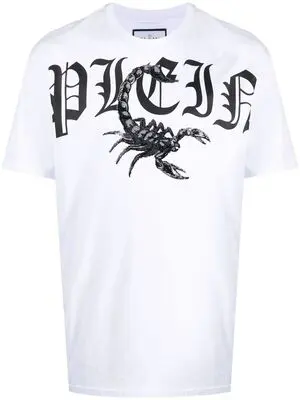 Philipp Plein Scorpion Print T-shirt - White