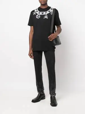 Philipp Plein Necklace Print T-shirt