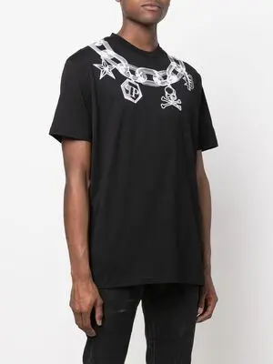 Philipp Plein Necklace Print T-shirt