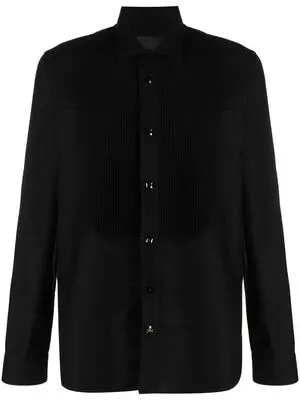 Philipp Plein Pleated-bib Detail Shirt