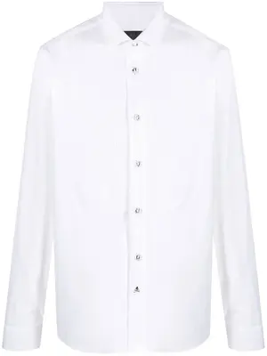 Philipp Plein Pleated-panel Detail Shirt