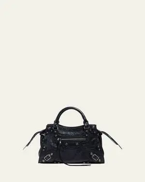 Balenciaga Cagole Xs Top-handle Bag - Black